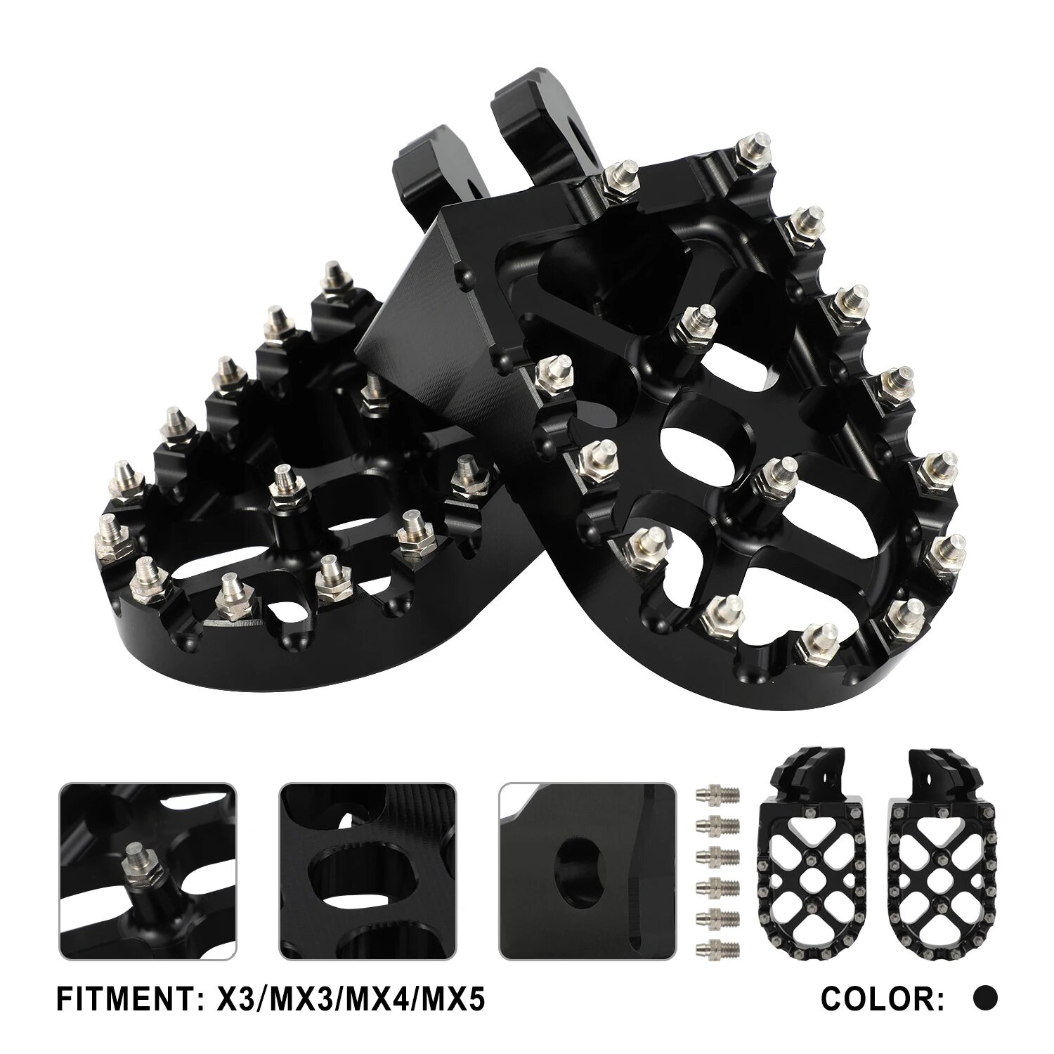 Для Talaria X3 MX3 MX4 MX5 подставка для ног подножки педаль подножка аксессуары для мотоциклов грязевой пит-байк детали для мотокросса с ЧПУ