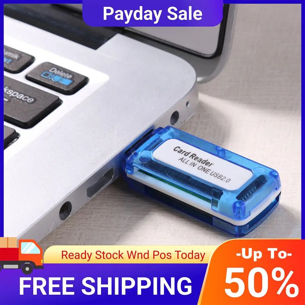 APWIKOGER 4-в-1 Картридер USB 2.0