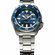 Наручные часы SEIKO, синий, серебристый