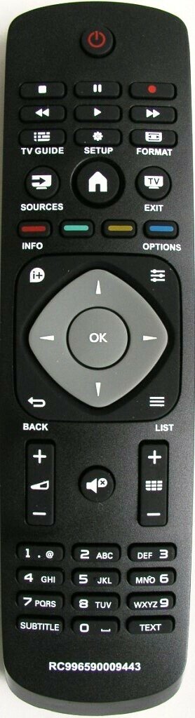 Пульт для Philips RC-9965 9000 9443 (398GR8BDDNTPHT) / RC 996590009443