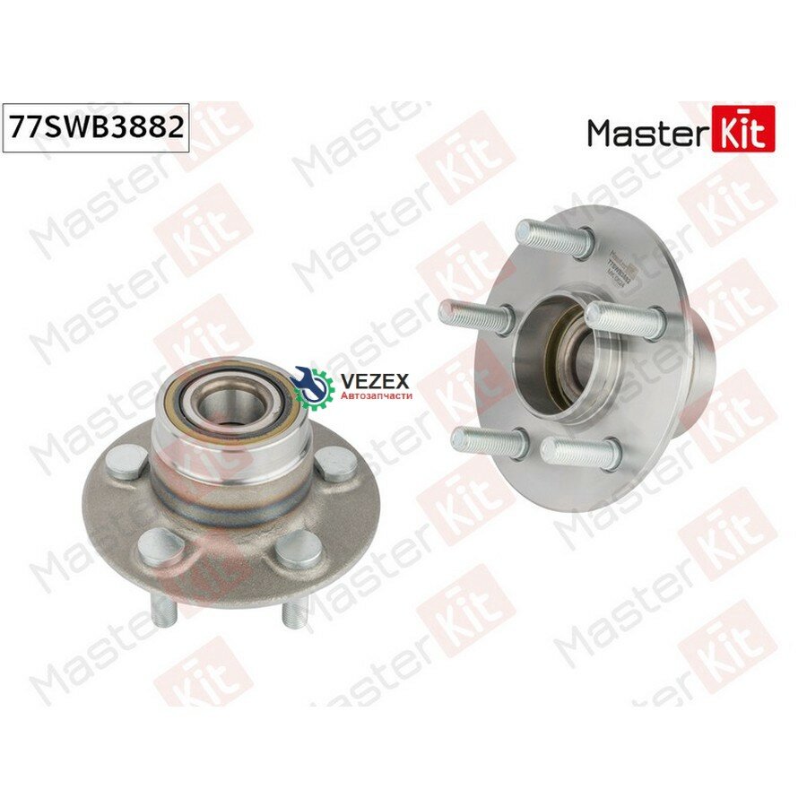 MASTERKIT 77SWB3882 Ступица в сборе с подшипником зад. Chrysler SEBRING (JR)/Dodge STRATUS 1994 - 2007 77SWB3882