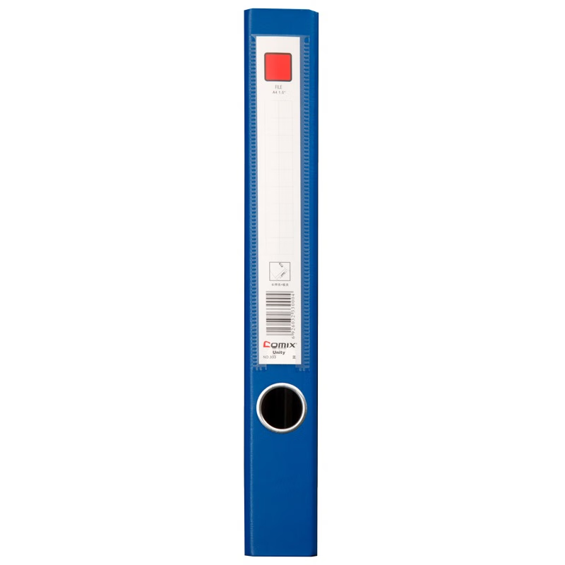 Comix A4 Long Clip + Board Clip, Cardboard File Folder/document Folder/blue, NO.333