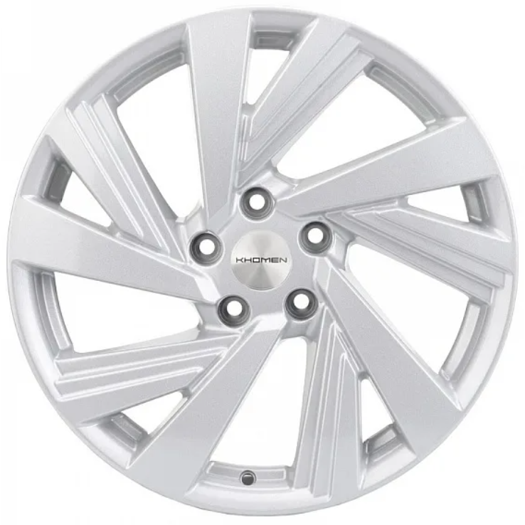 Колесный диск Khomen KHW 1801 7.5x18 5*114.3 ET39 DIA60.1 F-Silver