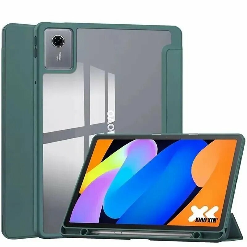 Умный чехол Для Xiaoxin Pad 11 2025 11 дюйма TB335FC защитный с держателем карандаша совместимый Lenovo Idea Tab TB336FU/ZU 11"корпуса планшета