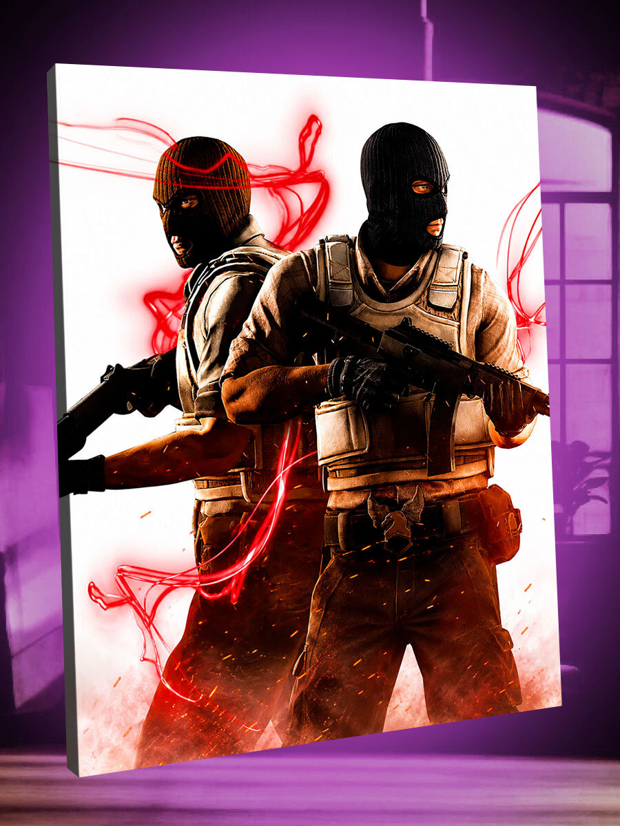 Интерьерная картина по мотивам Counter Strike