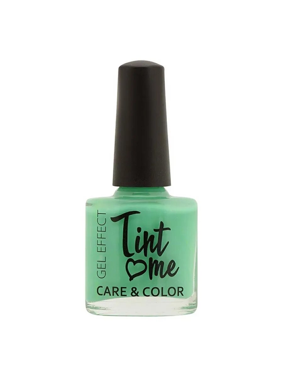 Лак для ногтей Tint me Care & Color зеленый тон 40 10 мл