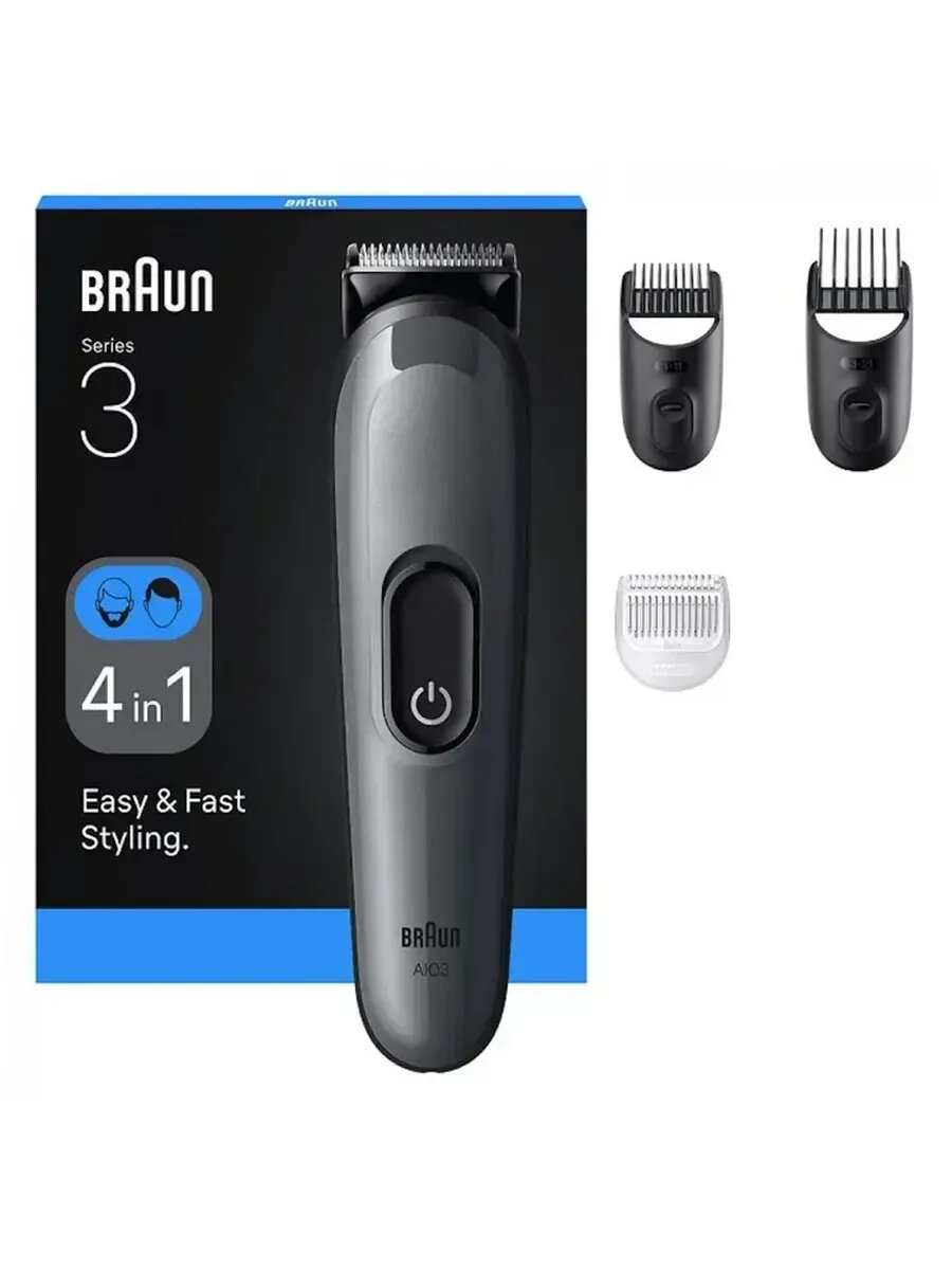 Триммер Braun AIO3500 — фото 1