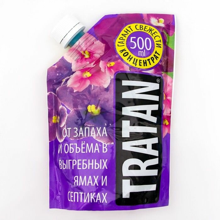 Дой-пак 'Тратан', от запаха и объема выгребных ям, дой-пак, 0,5 л