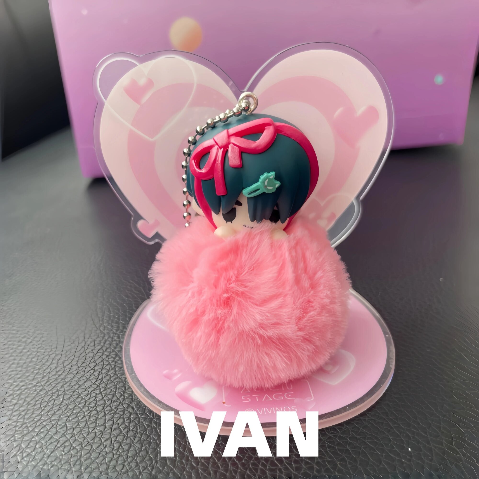 Игрушка-сюрприз Hot Toys Alien Stage Free Stage Hair Ball Series Розовый, IVAN