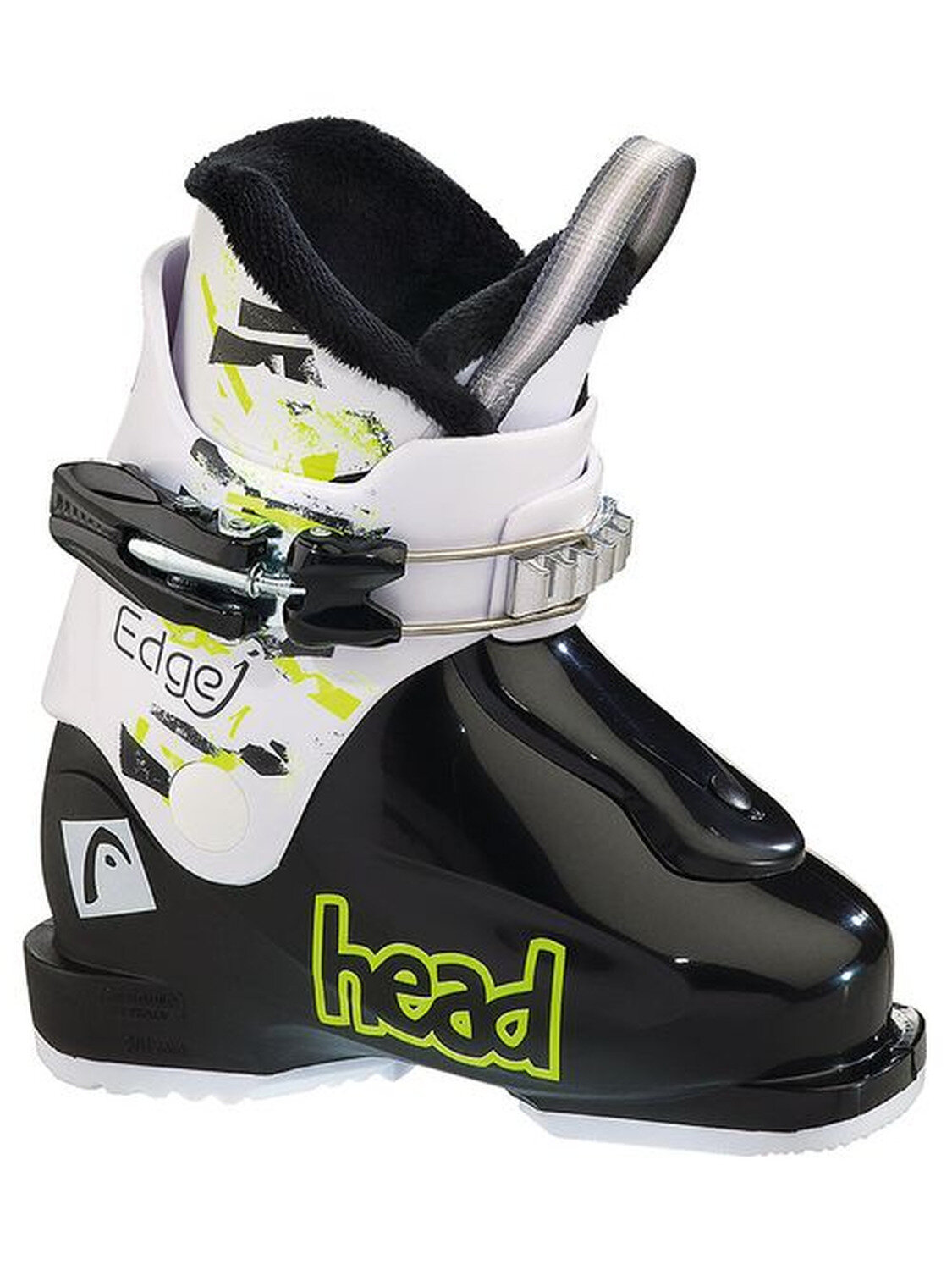 Горнолыжные ботинки Head Edge J1 Black/White 15/16 , для детей , черный