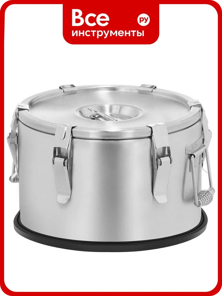 Профессиональный термос Viatto Commercial 10 л, 300x170 мм va-tp10ss 173429