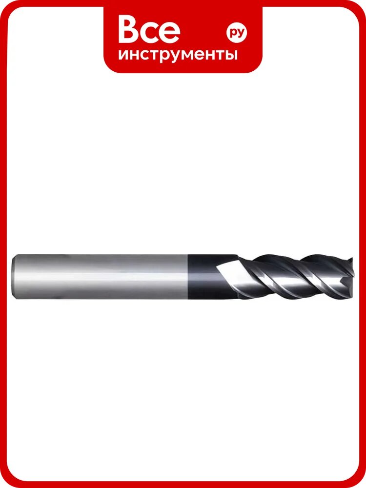 Фреза G2CSH3 6.5 мм, 3F 45N CARBIDE PV200 OSAWA G2CSH3065 спиральная с цилиндрическим хвостовиком, покрытие