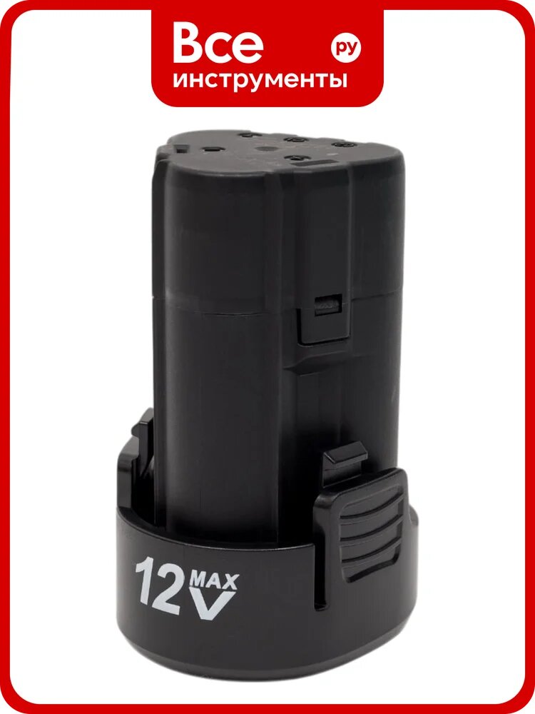 Аккумулятор DCA LB1220-1 Li‑Ion 12 В 2 Ah обойма, без потери заряда, тип для аккумуляторных электроинструментов