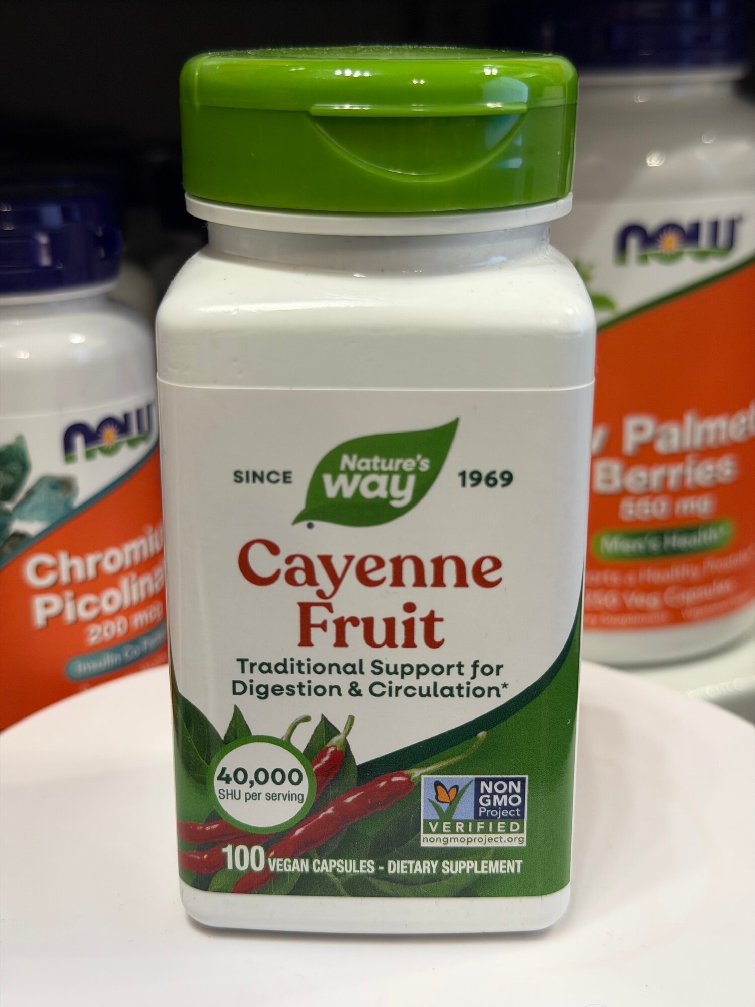 Nature’s Way Cayenne Fruit (Кайенский перец) для похудения, 100 капсул