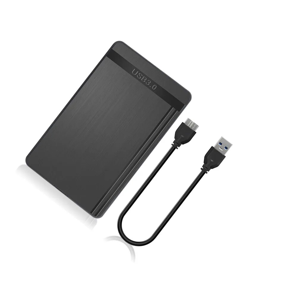 Быстрый корпус для твердотельного накопителя HDD 25 дюймов c разъемом USB30 емкостью с ударопрочным диском