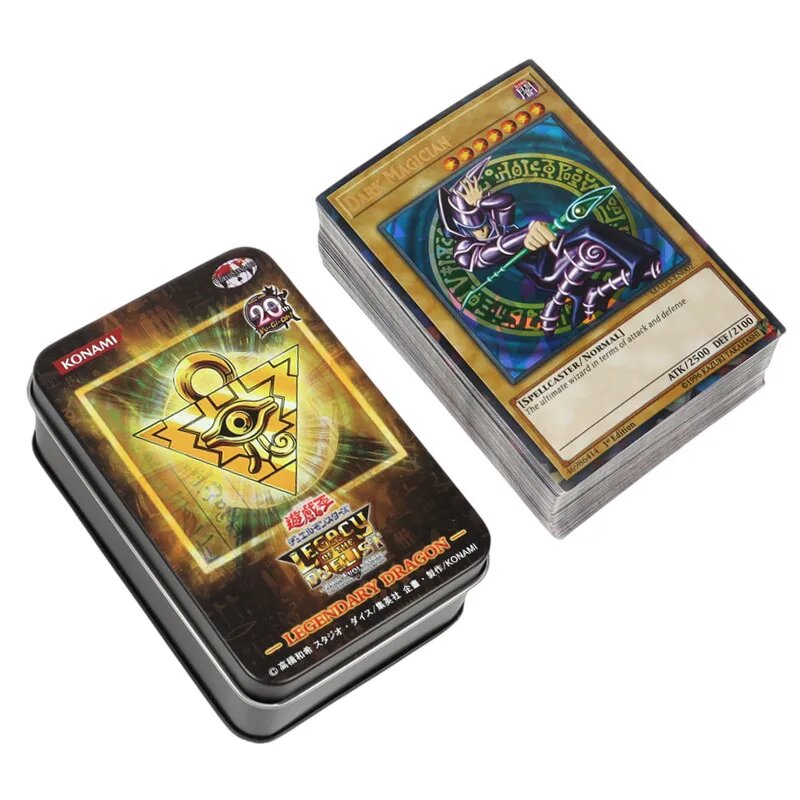 Набор Из 72 Голографических Коллекционных Карточек Yu-Gi-Oh! На Английском Языке С Золотым Написанием, Серия Duel Links, Экзодия