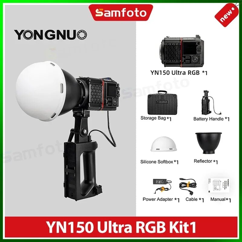 YONGNUO YN150 Ultra RGB Би-цветный Портативный Светодиодный Свет