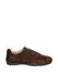 Кроссовки GEOX Suede-panelled sneakers, размер 44 EU, коричневый/серый/оранжевый