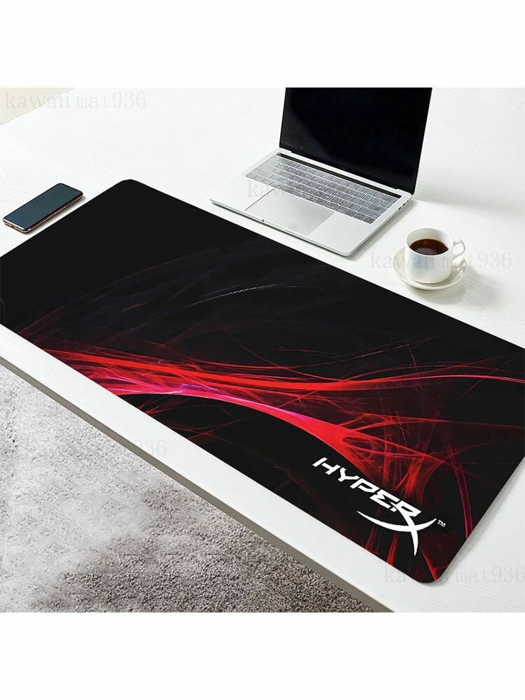 HyperX Коврик для мышки, XXL, черный, красный коврик для мыши
