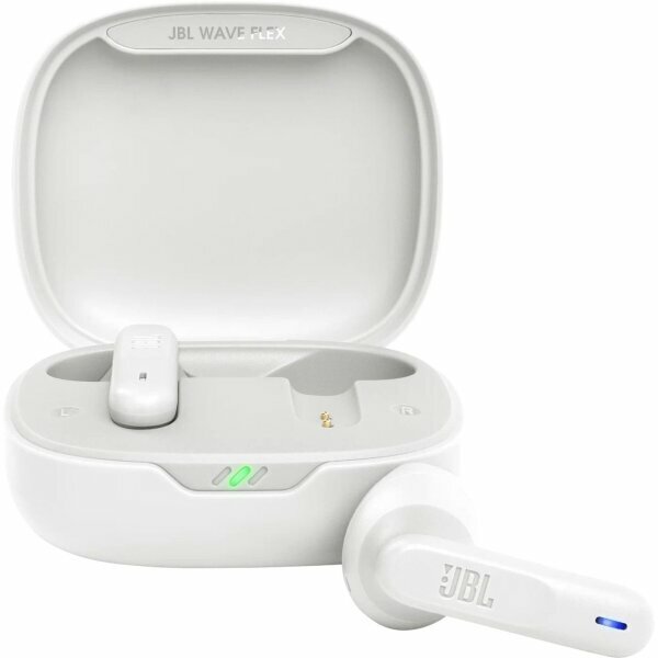 Беспроводные Bluetooth наушники JBL WAVE FLEX True white