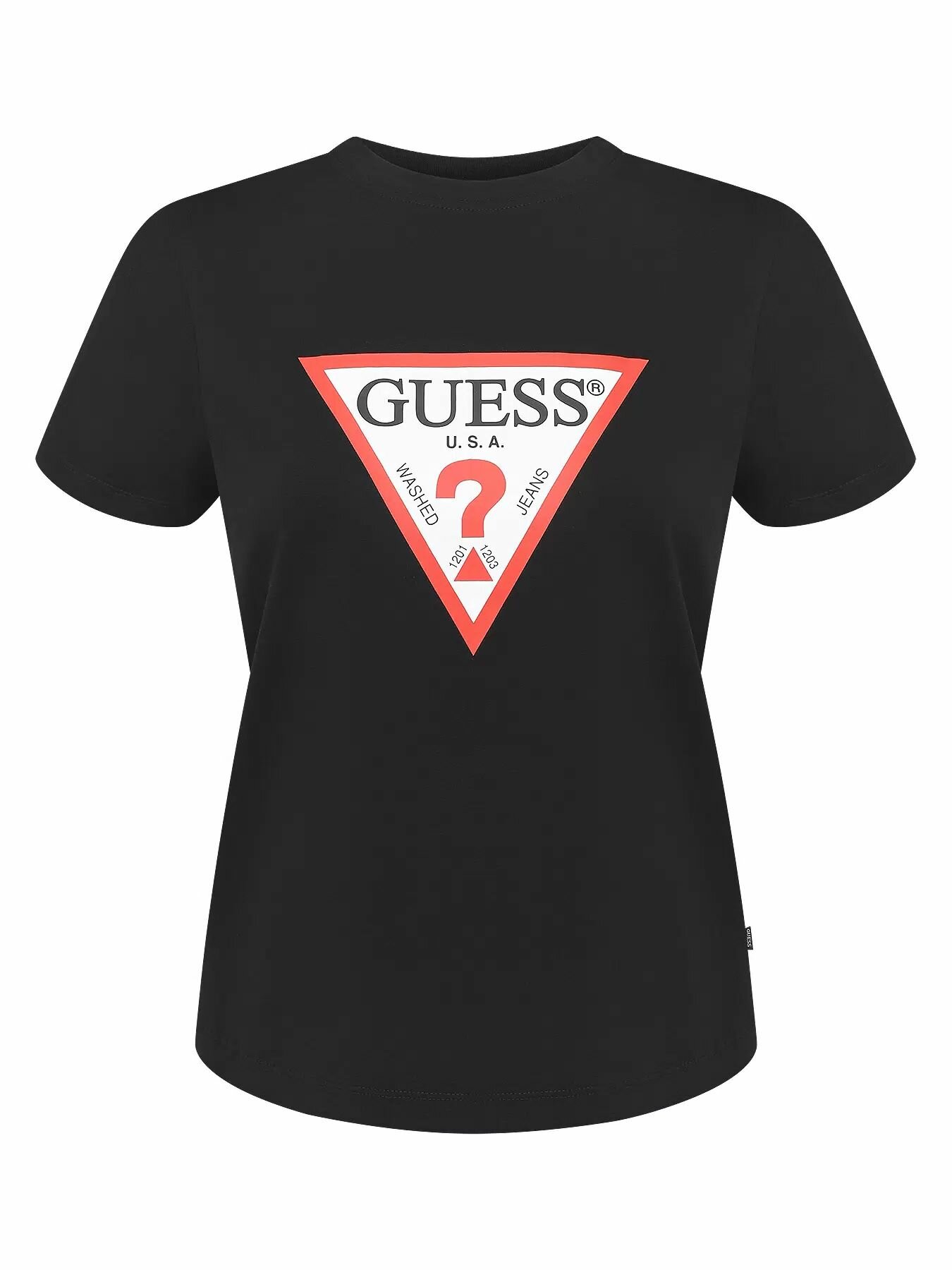 Футболка GUESS, размер L, черный
