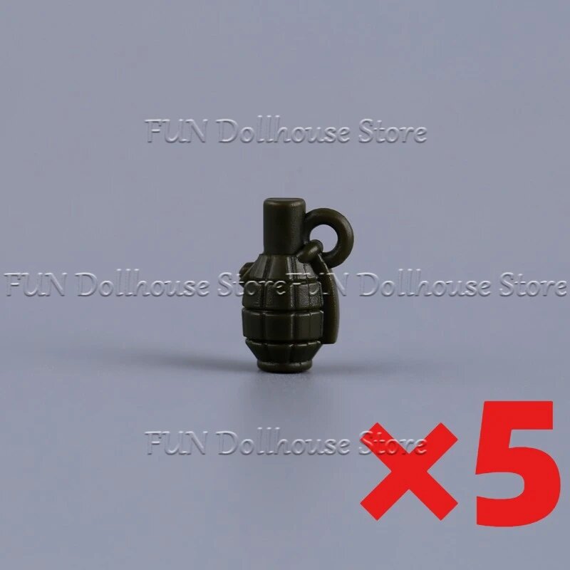 BRICKPANDA Минифигурка военного солдата WWII B12-35-3-5PCS