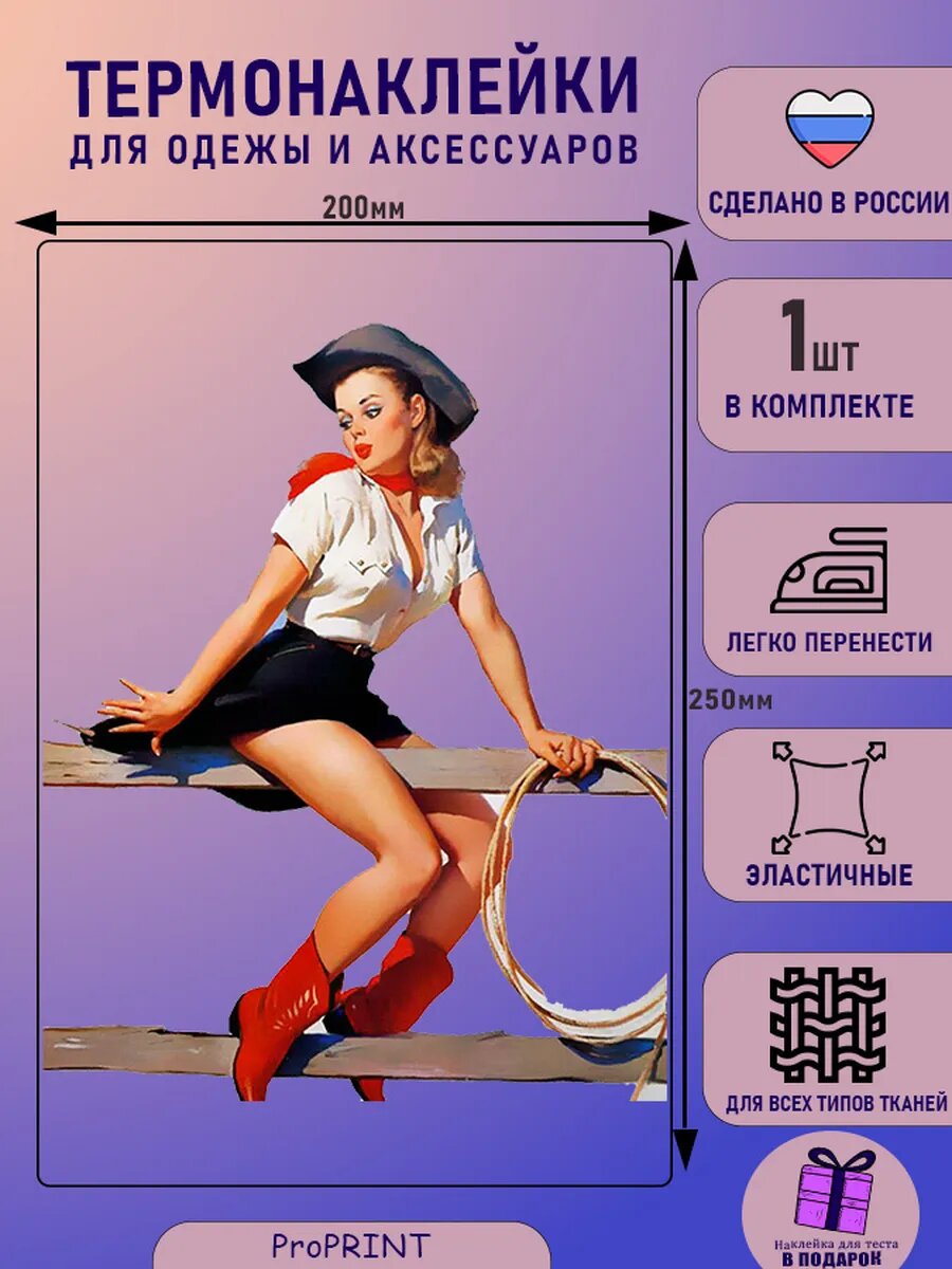 Термонаклейка на одежду