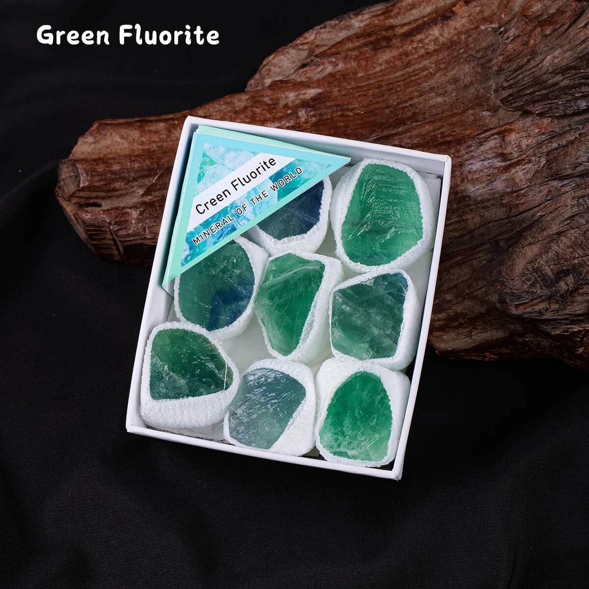 Набор камней флюорит изумрудный Green Fluorite