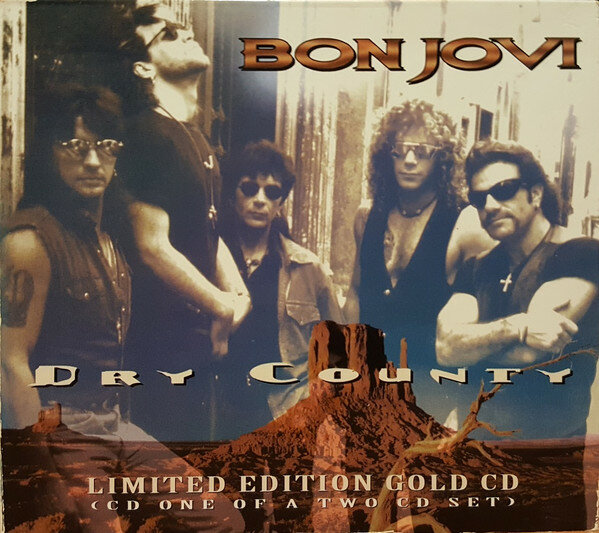 Bon Jovi 'Dry County' CD Single/1994/Rock/UK/Nm