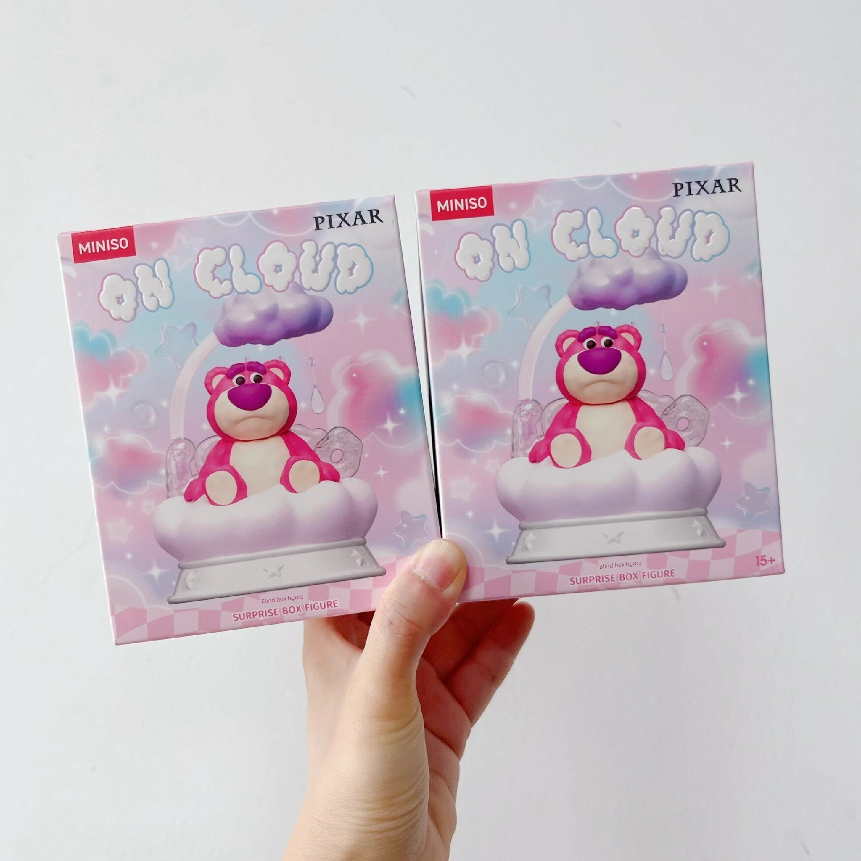 MINISO Disney Pixar Cloud Soft Blind Box Figure Toy Gift 2 Packs Random Authentic Official Flaws Not Covered