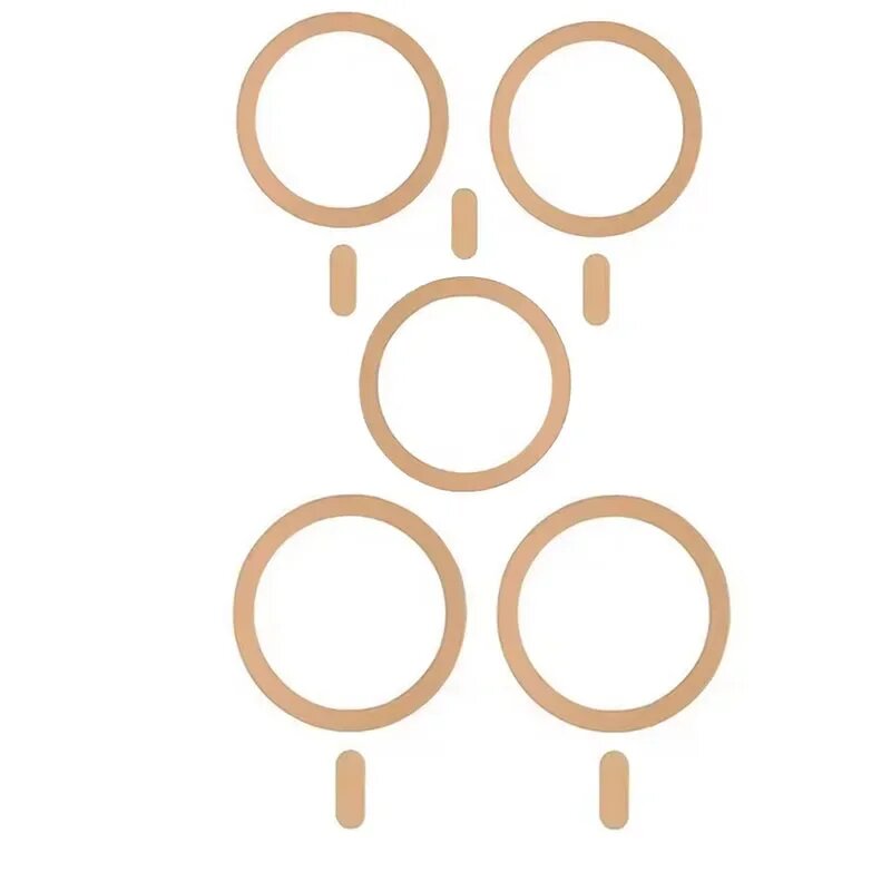Бежевое магнитное кольцо Magsafe 5PC Gold