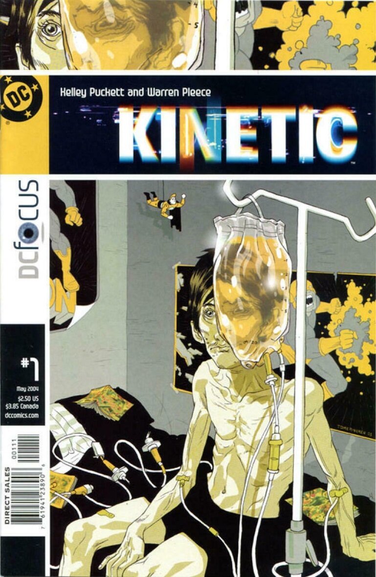 Kinetic Vol.1 №1. США Май 2004. Оригинальный комикс на