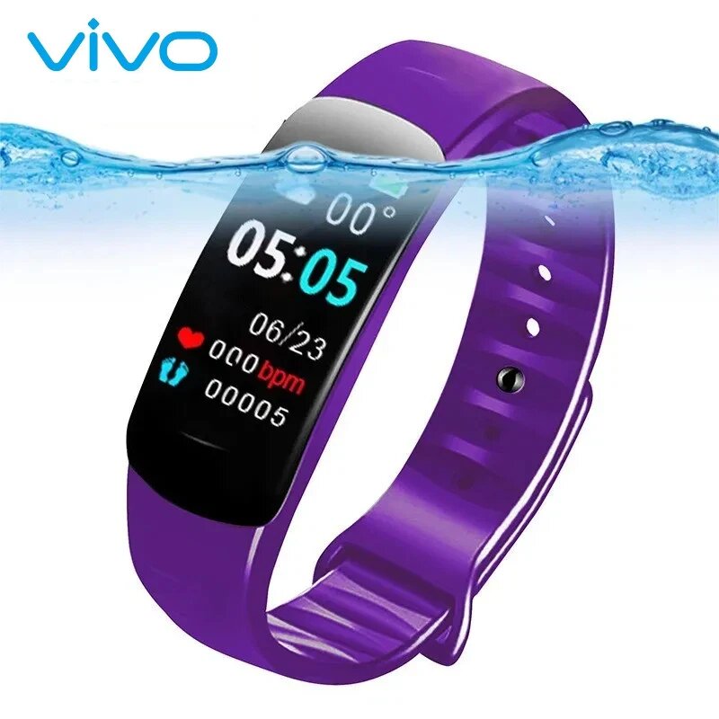 Смарт-часы VIVO C1 Plus Фиолетовый, Purple