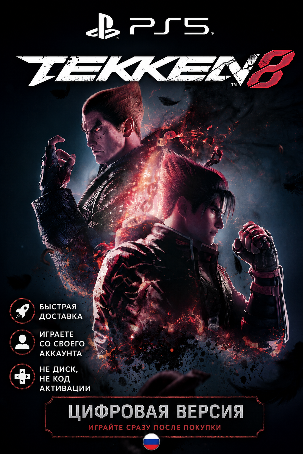 Игра TEKKEN 8 - Standard Edition для Sony PlayStation PS5 (PS5)