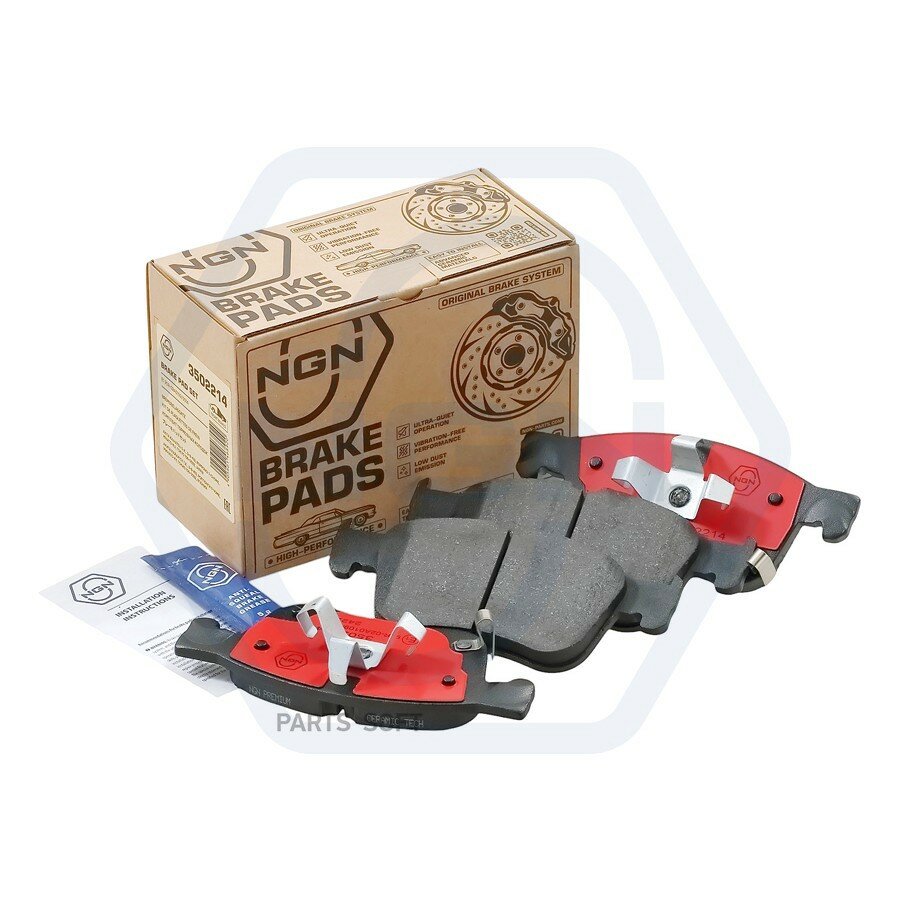NGN 3502214 Колодки тормозные керамические передние HONDA ACCORD 19> ()