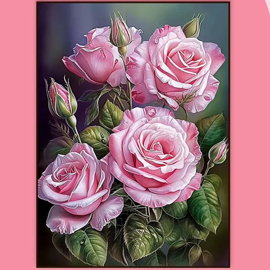 Набор для алмазной вышивки Foreveryoung Radiant Roses