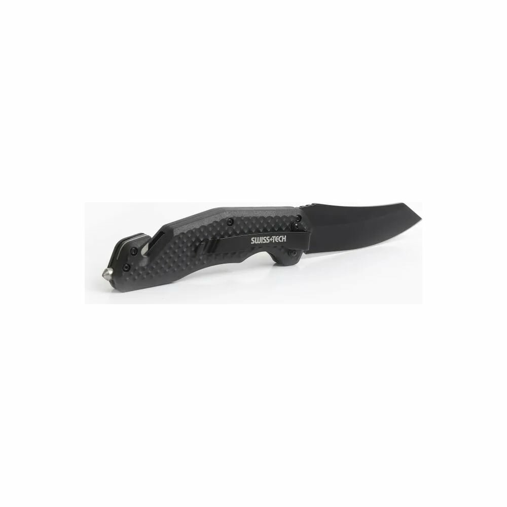 Складной нож Swiss+Tech 3.5", Сталь-4Cr13, ручка-Nylon, Speed Opening ST014015