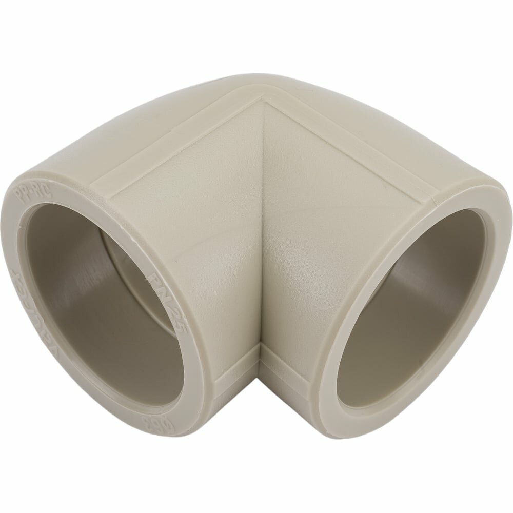 Угольник VALFEX PP-R серый, 63 мм, 90 градусов 10108063Г 127-0479