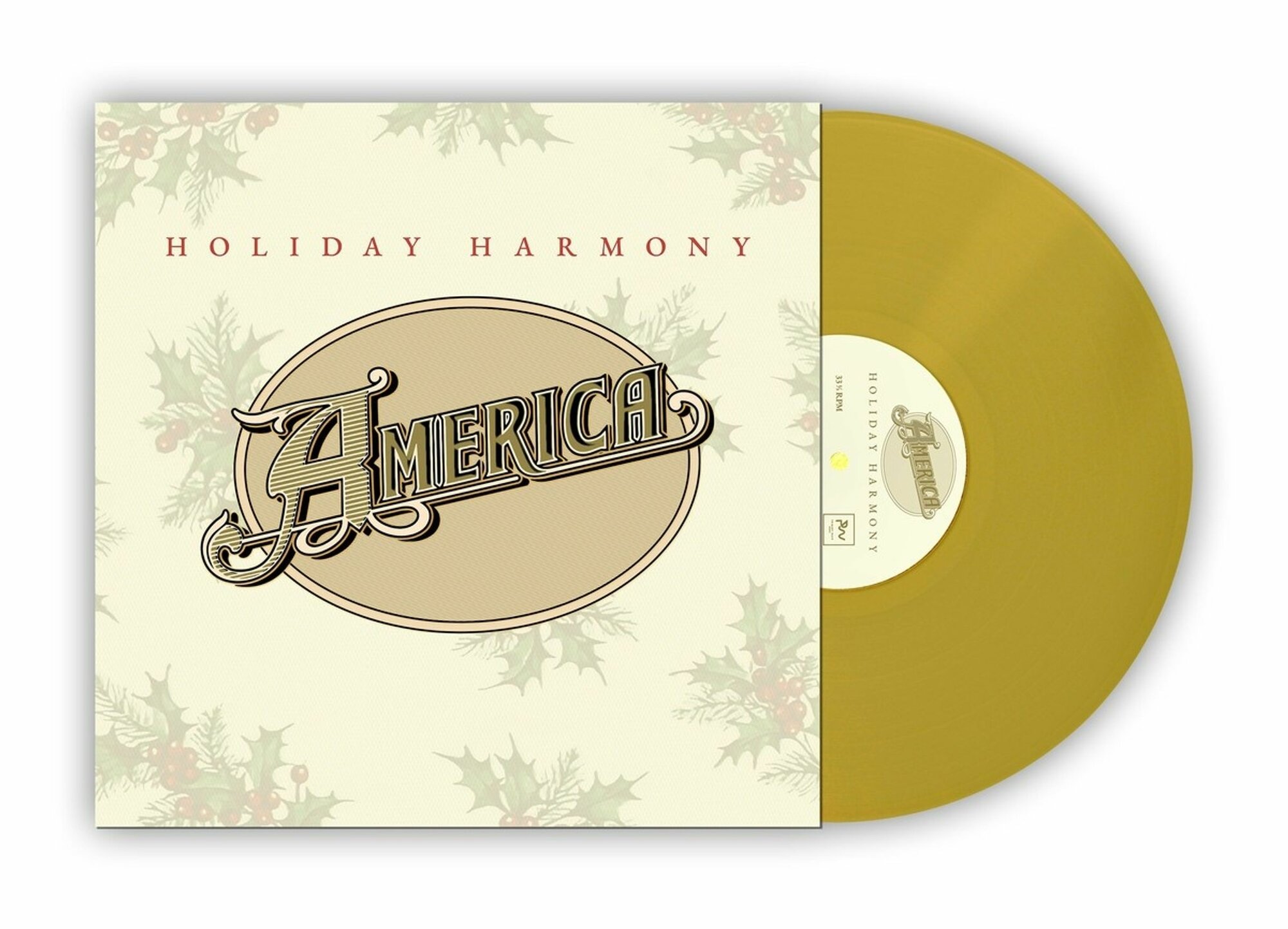 Виниловая пластинка America - Holiday Harmony (LP Золотой винил) 2025, Gold, Limited Edition