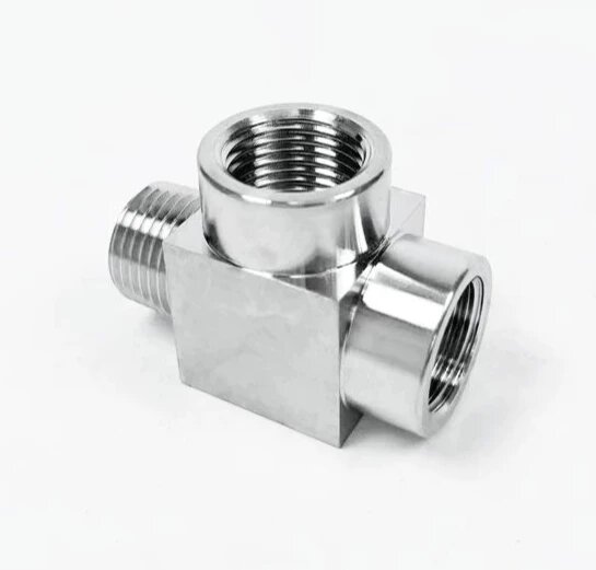 Фитинг тройник нержавеющая сталь 304 BSP NPT