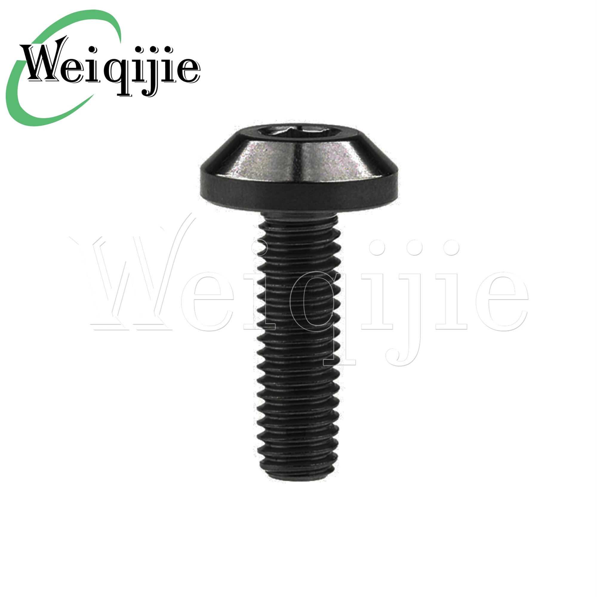 Болты Weiqijie титановые M6 M8x12 15 20 25 30 35 40 мм М8, Black (PVD), 20mm