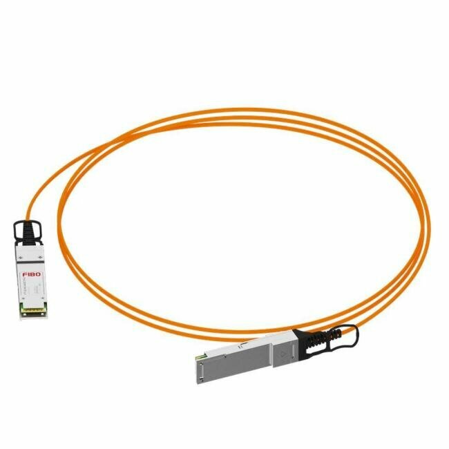 FIBO FT-Q100-AOC15m Кабель/ FT-Q100-AOC15m QSFP28 AOC модуль 100G, оптический кабель, 15 метров