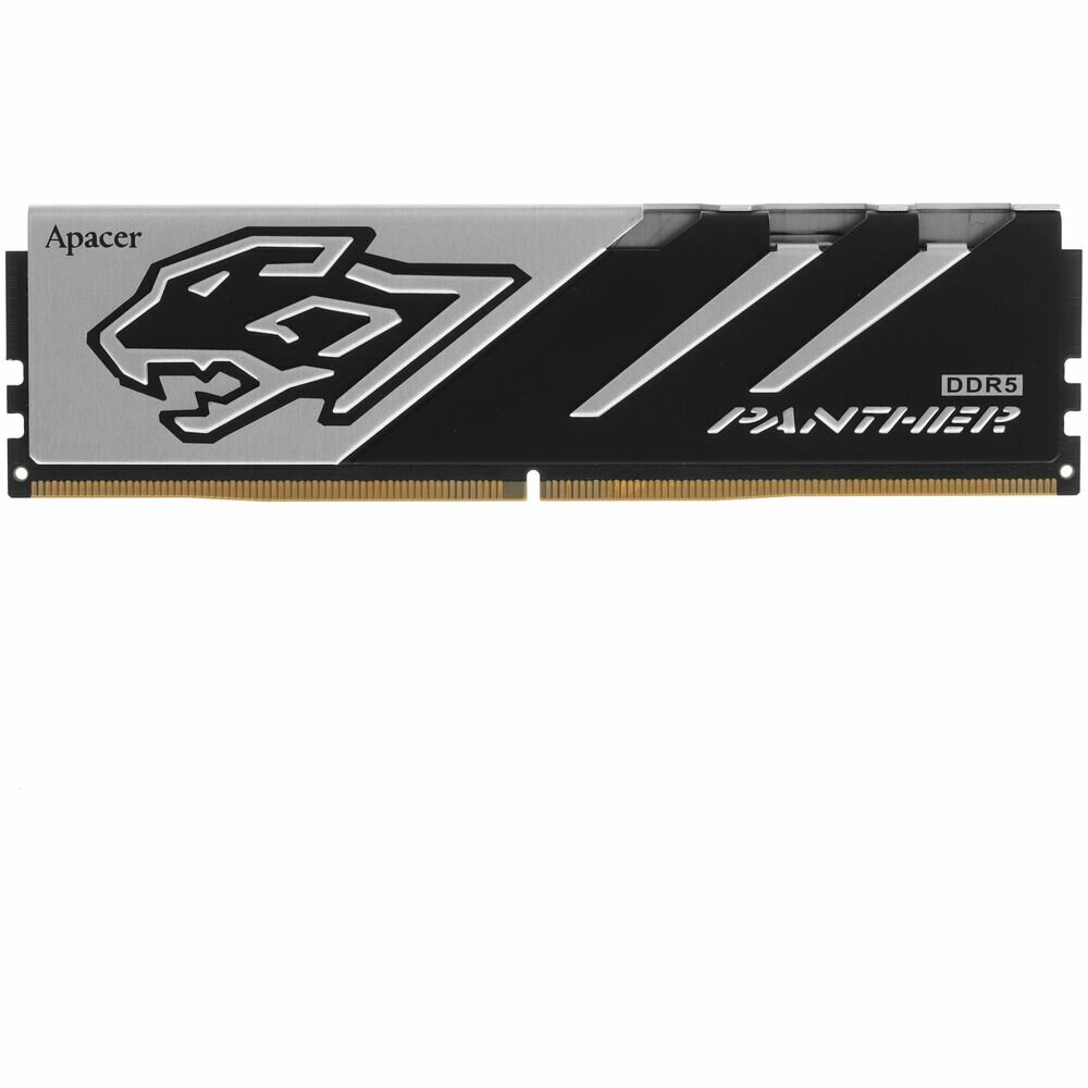 Модуль памяти DIMM 16Gb DDR5 PC48000 6000MHz Apacer Panther Gaming Black (AH5U16G60C6227BAA-1)
