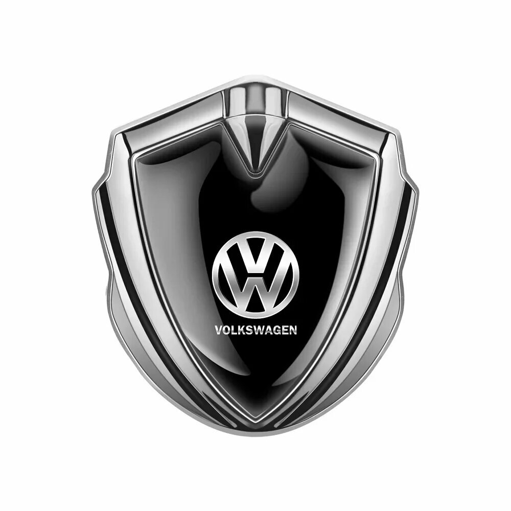 1 шт. 3D металлическая эмблема-наклейка на боковое крыло автомобиля для VW Jetta Golf silver For VW