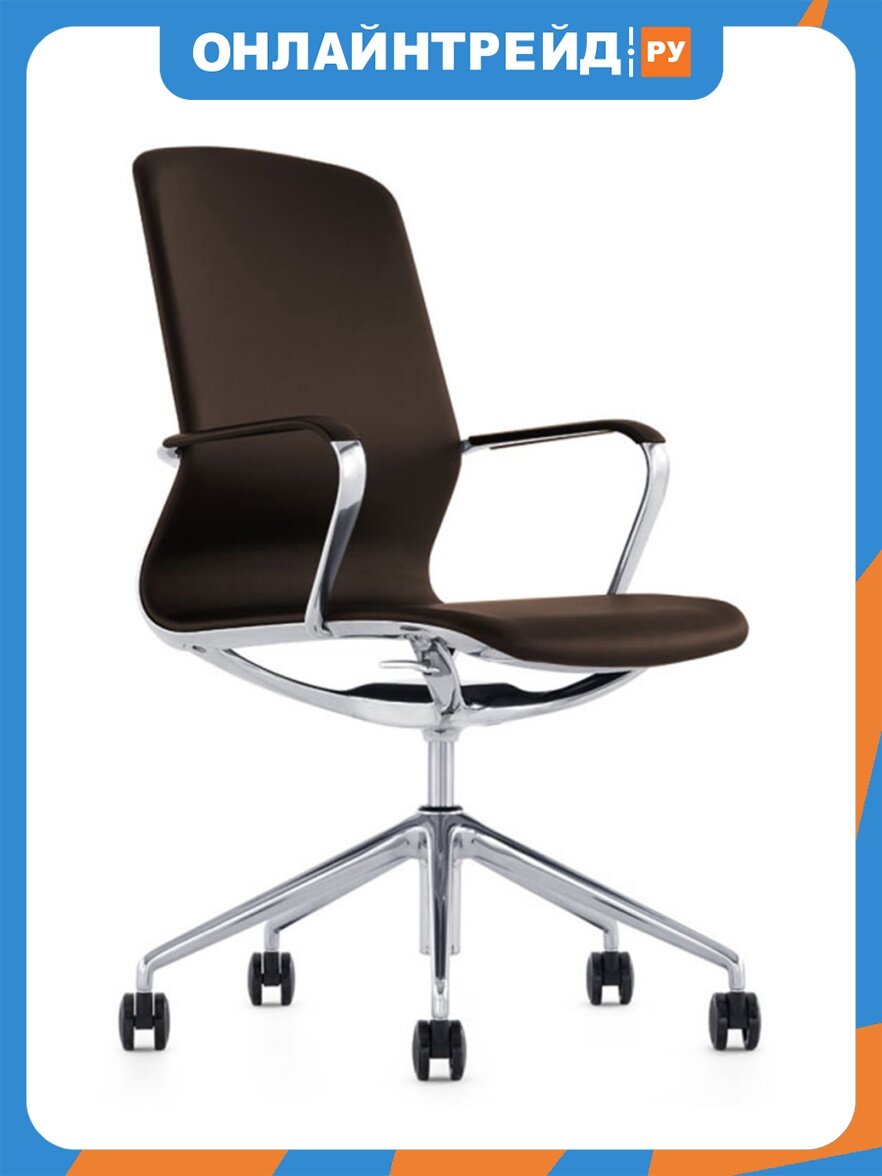 Кресло офисное Riva Design Bond FK007-B11-P Коричневый