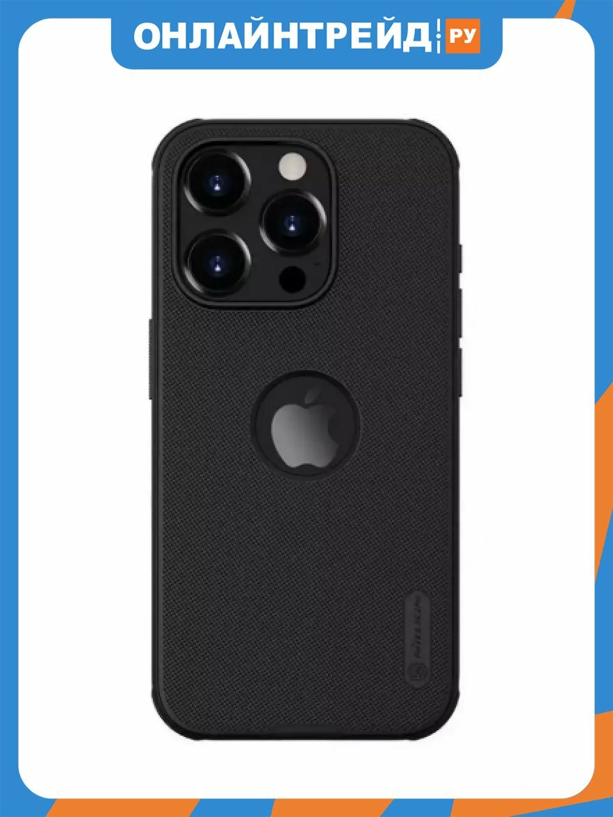 Чехол Nillkin для Apple iPhone15 Pro, Super Frosted Shield Pro, черный