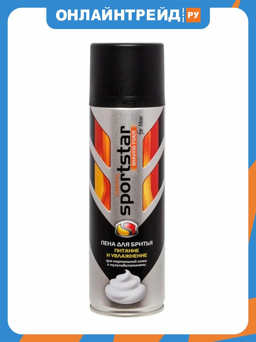Пена для бритья Sport Star Normal, 200 мл