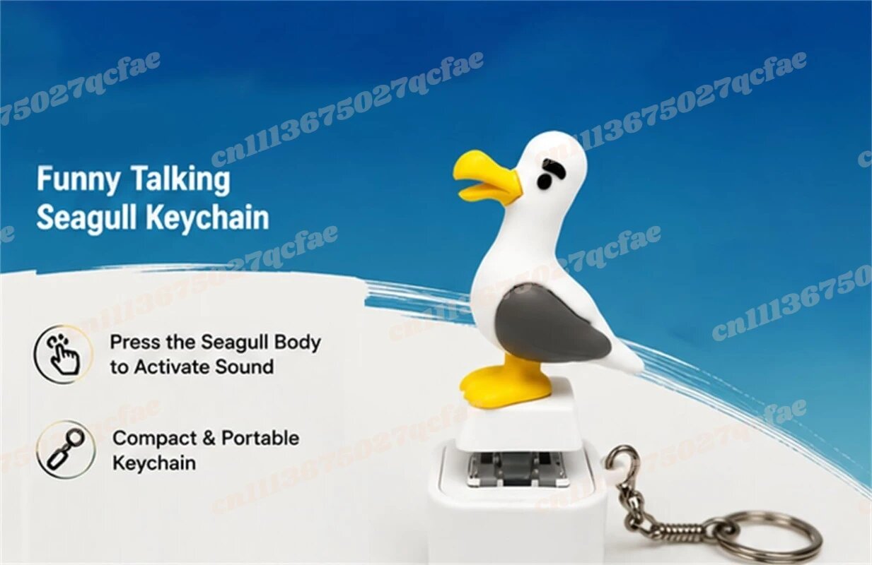 Seagull Mine Кнопка-брелок Серый, 6pcs — фото 1