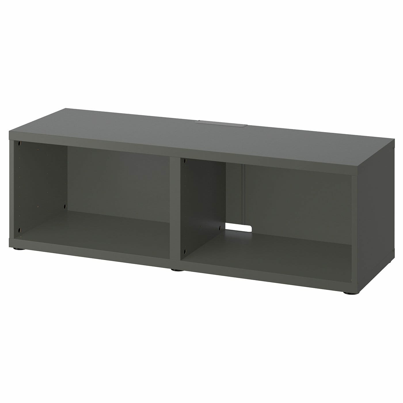 Тумба IKEA BEST , темно-серый, 120x40x38 см 905.386.14