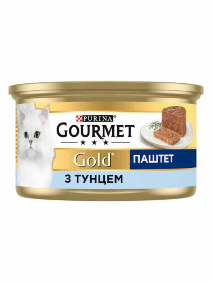 Gourmet Gold, с тунцом паштет, 1 шт.
